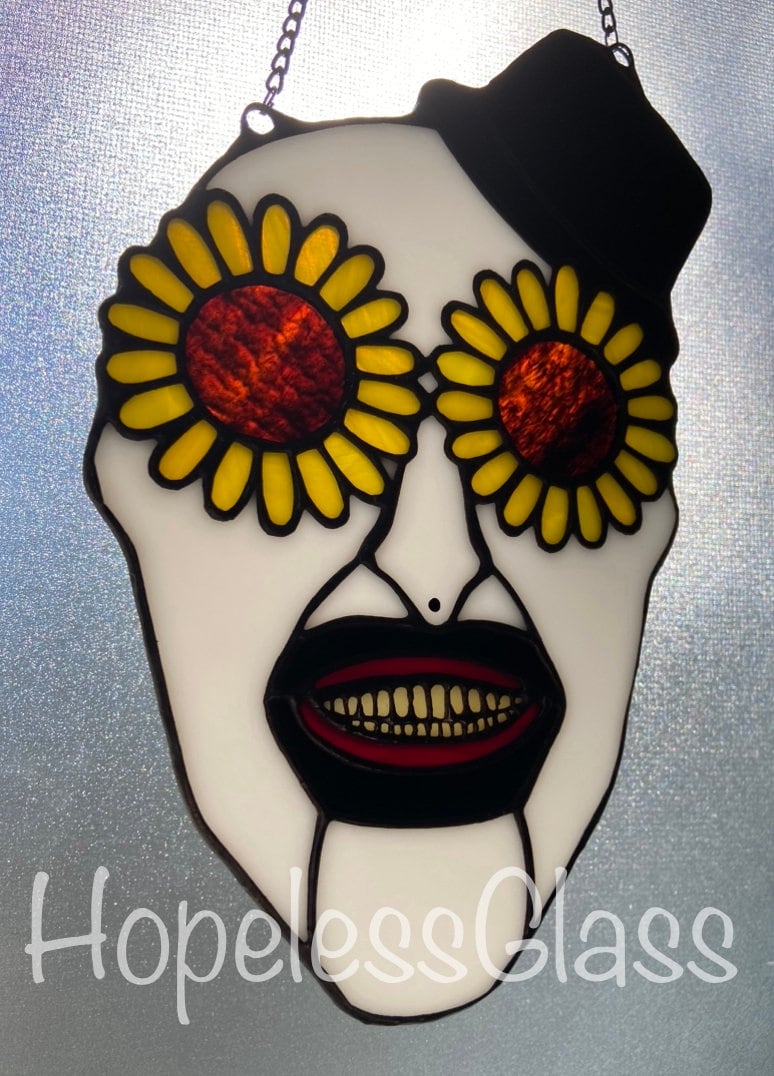 Stained Glass Art the Clown - Etsy