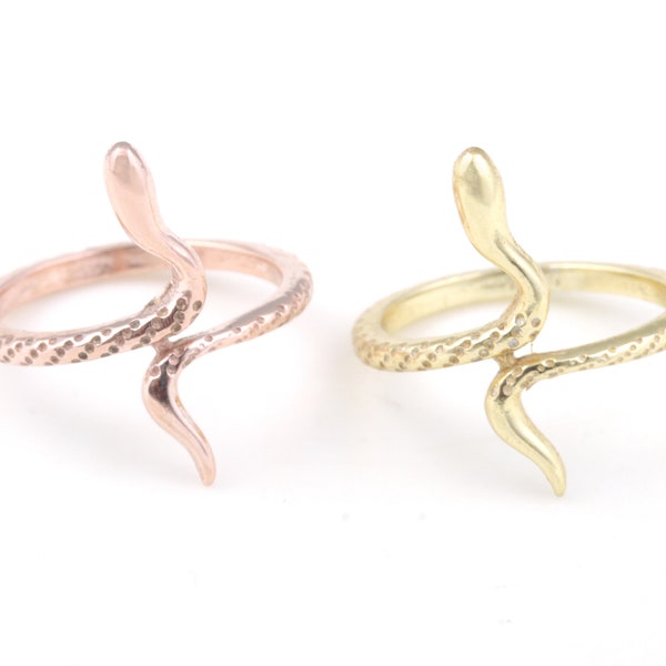 Isha Snake Ring - Etsy