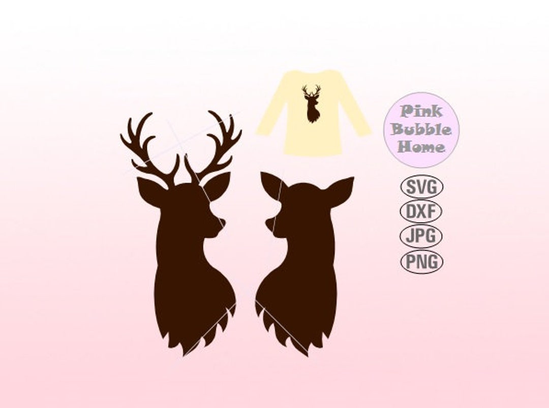 Peeking Reindeer Svg, Rudolph Svg, Reindeer Svg, Cute Deer Svg ...