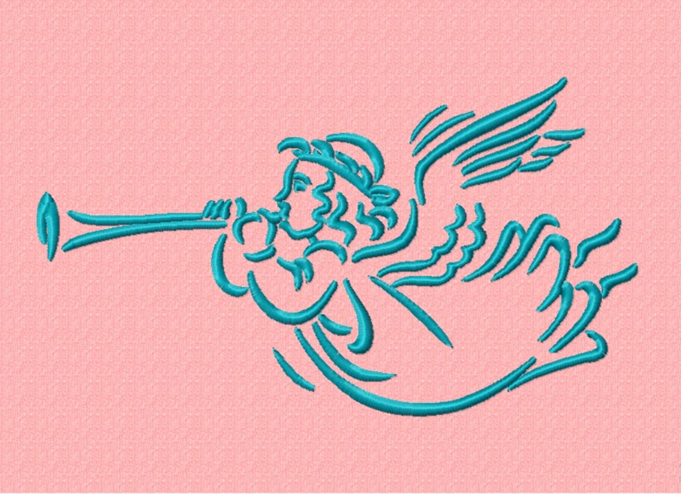 Mini Angel Embroidery Design. Machine Embroidery Design Angel | Etsy