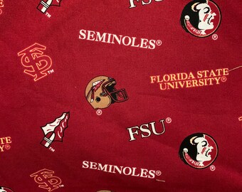 Florida State University Fabric | Etsy