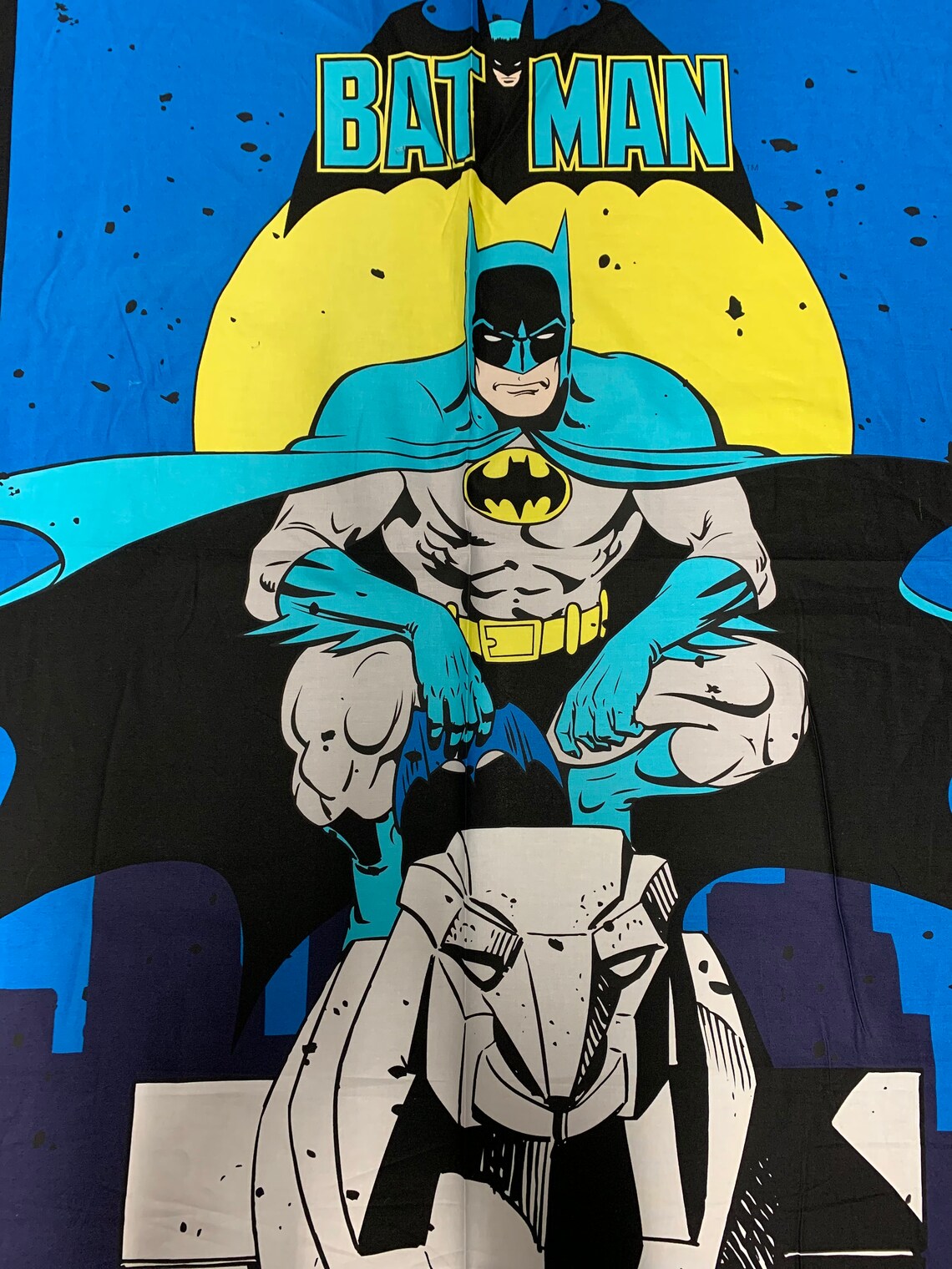 Batman Fabric Batman Panel DC Comics Full Yard Cotton Panel - Etsy