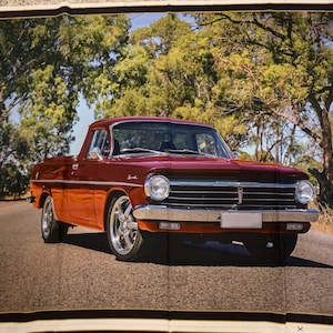 Vintage Vehicles Holden Ute HK Utes MAROON 36" PANEL E Full Yard Panel ...