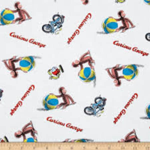 Curious George Fabric - Etsy