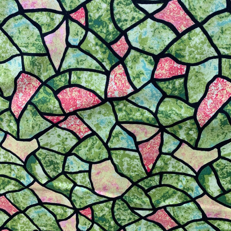 Stained Glass Fabric - Etsy