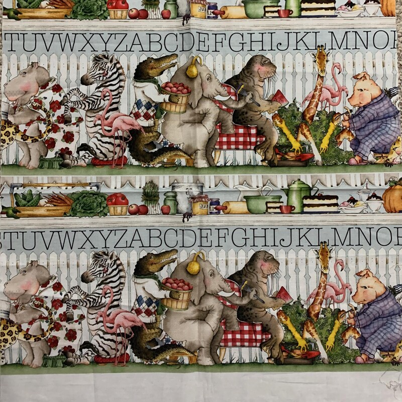 Riley Blake Hungry Animal Alphabet - Etsy
