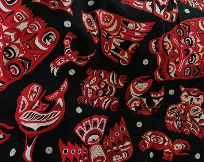 Shannon Gustafson First Nations Fabric Aboriginal Fabric - Etsy