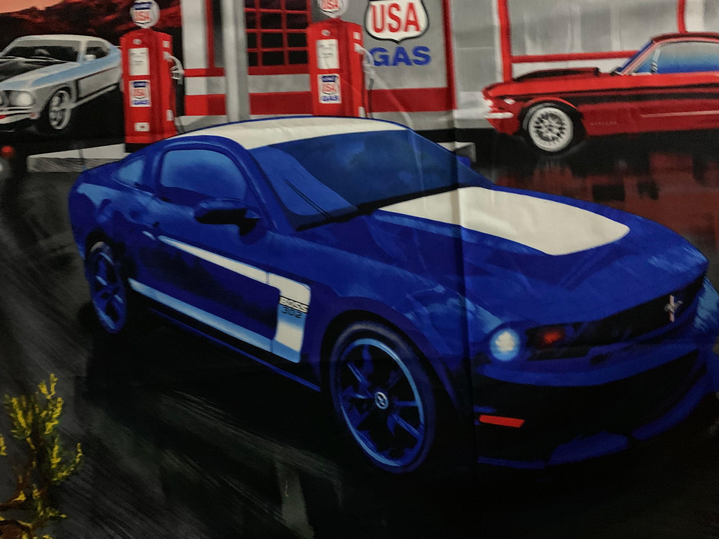 Ford Mustang Panel, Ford Mustang Fabric, Ford Automotive Fabric Panel ...