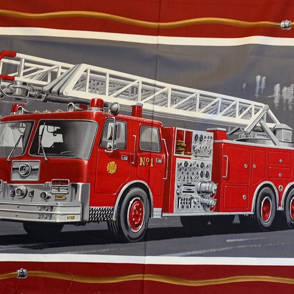 Fireman Fabric - Etsy
