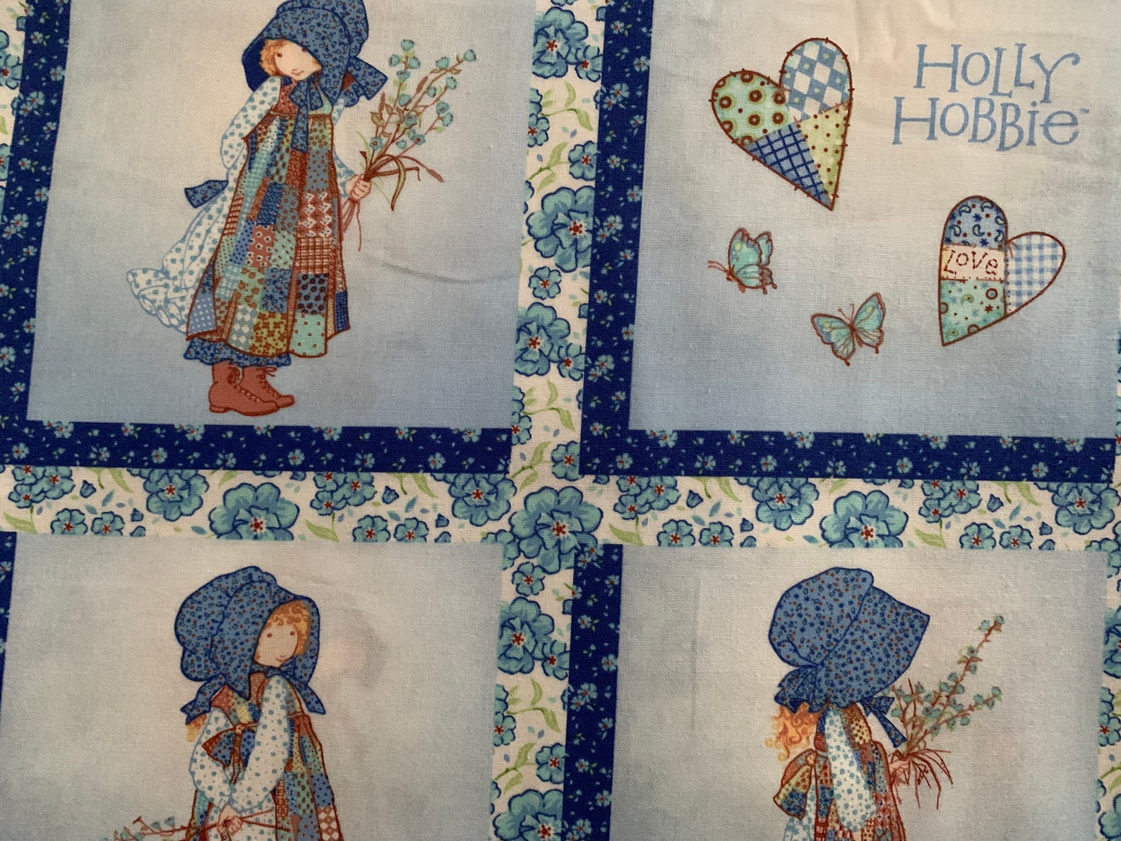 Holly Hobbie Fabric Hollie Hobby the HALF YARD Spectrix 2014 | Etsy