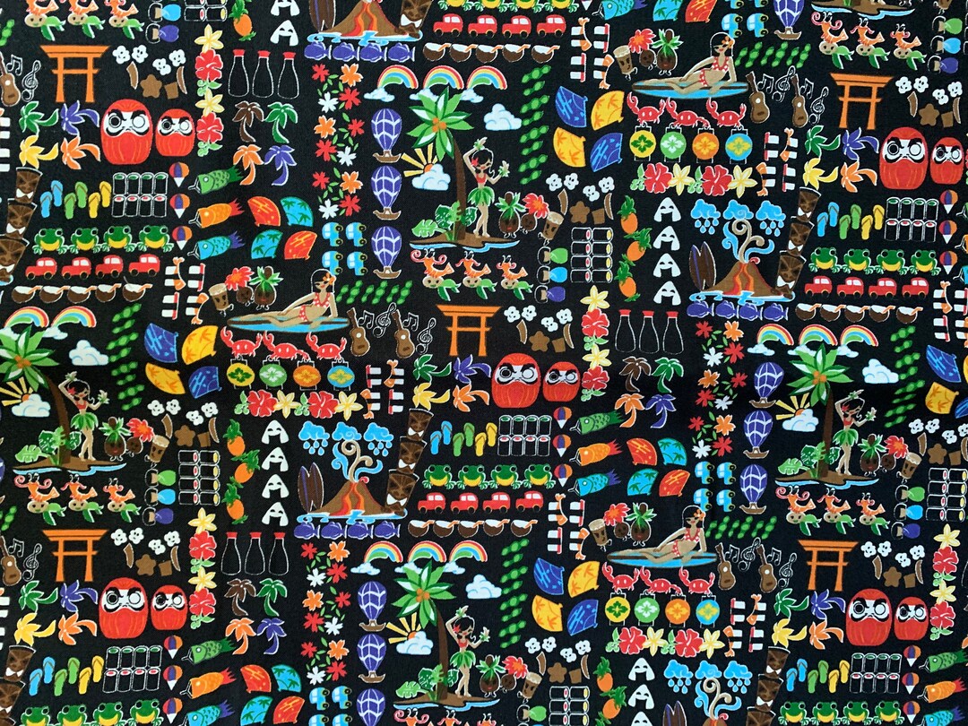 Japan Cotton Fabric Tomodachi Fabric P & B Textiles Cotton - Etsy