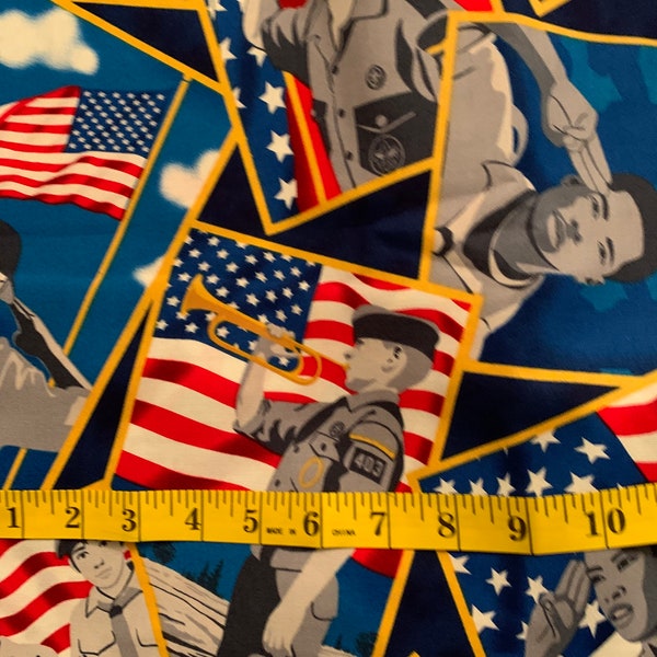 Boy Scout Fabric - Etsy