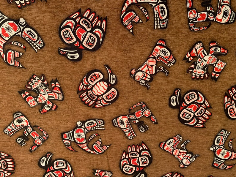 Indigenous Cotton Fabric, Discover Canada Robert Kaufman Fabric Pacific ...