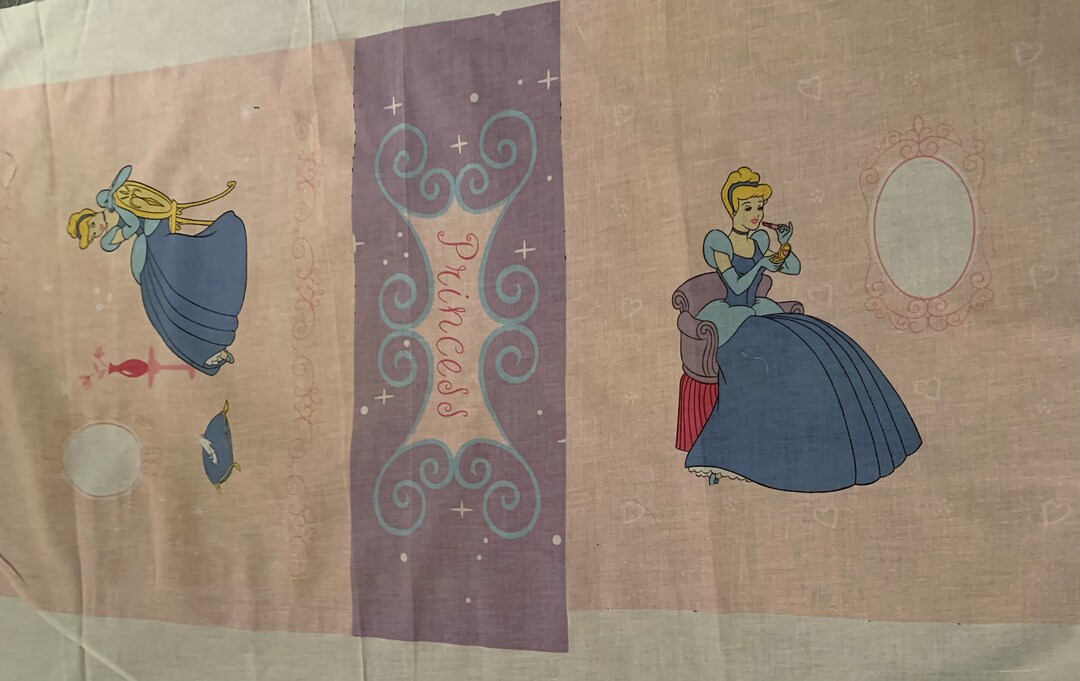 Cinderella Princesses Pillow Panel, Disney Princess Cinderella Fabric ...