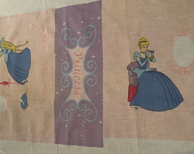 Cinderella Princesses Pillow Panel, Disney Princess Cinderella Fabric ...