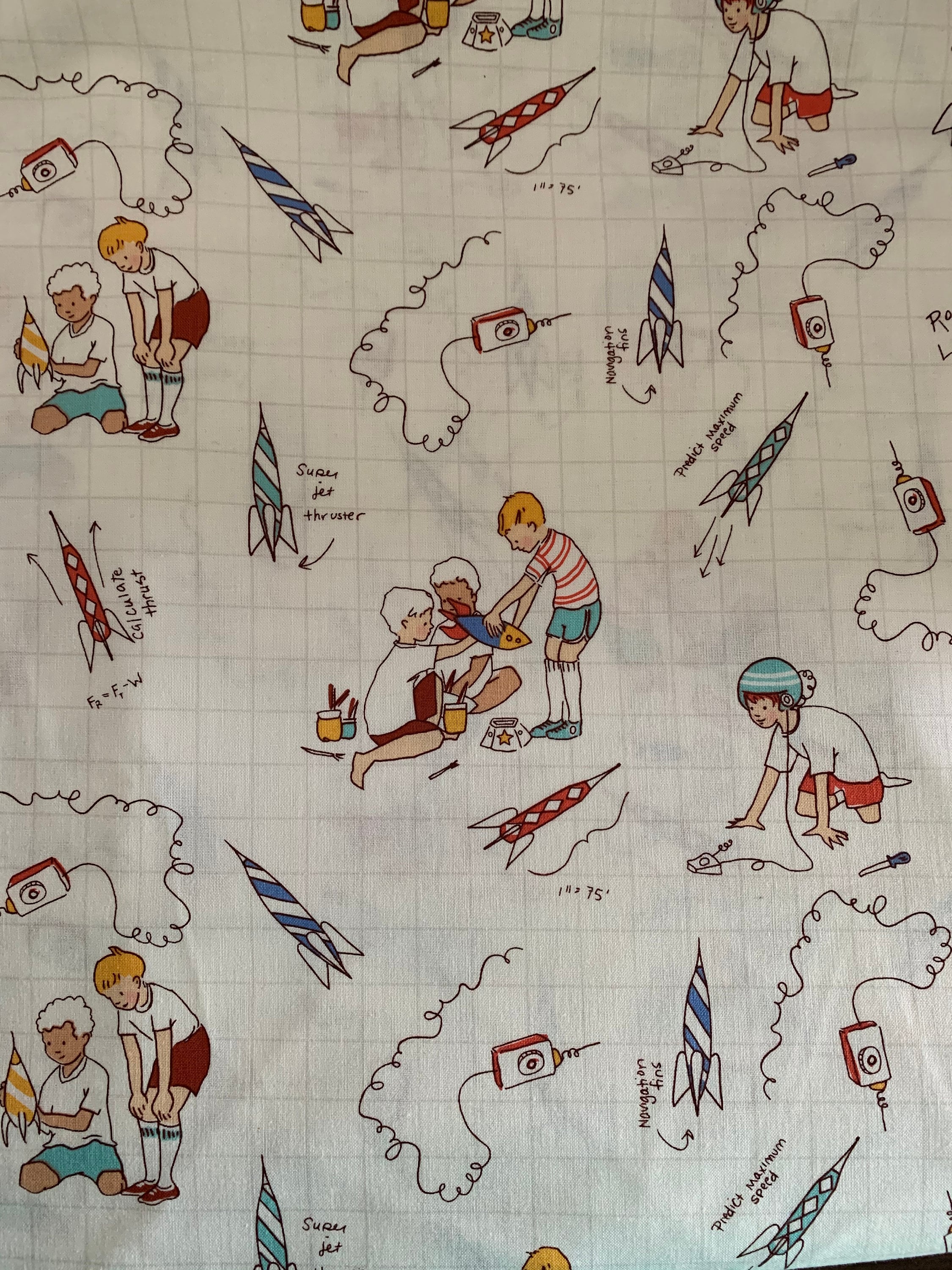 Visual Arts Dyeing & Batik Rocket Launch Club on Cream Children at Play ...