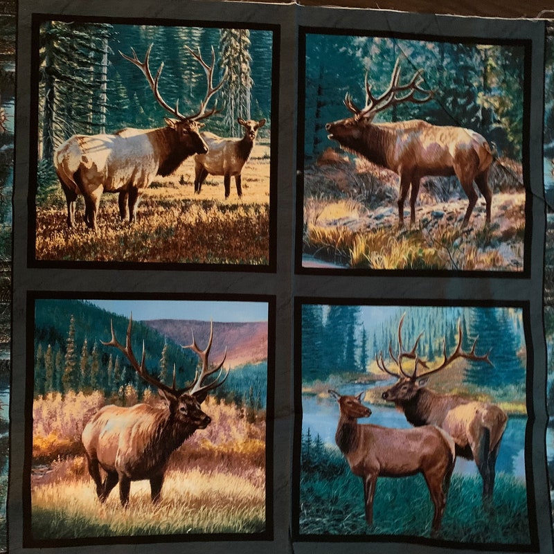 Elk Fabric - Etsy