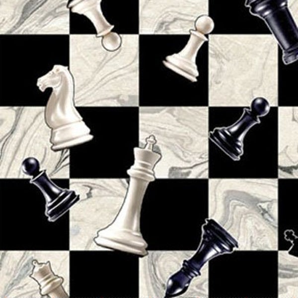 Chess Fabric - Etsy