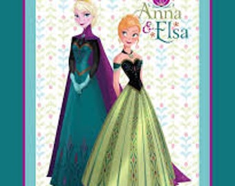 Frozen Elsa Cotton Fabric - Etsy
