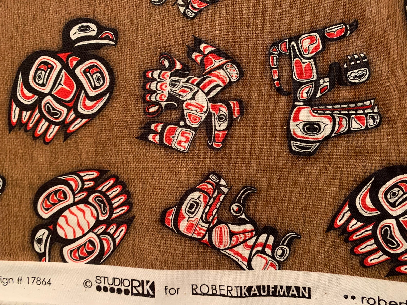 Indigenous Cotton Fabric, Discover Canada Robert Kaufman Fabric Pacific ...