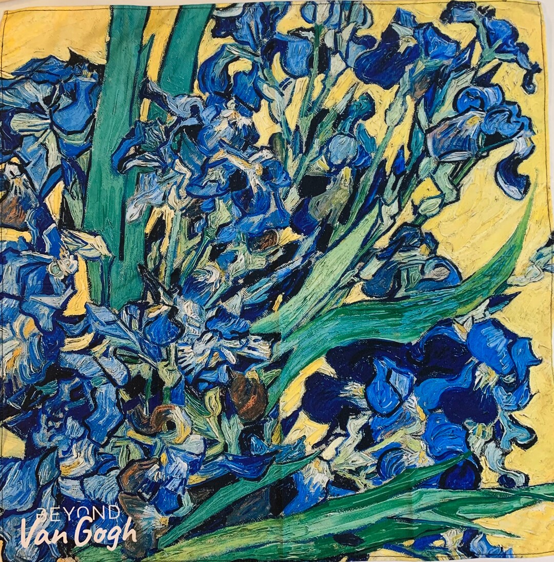 Van Gogh Fabric, Gorgeous Beyond Vincent Van Gogh Soft Square, Square ...