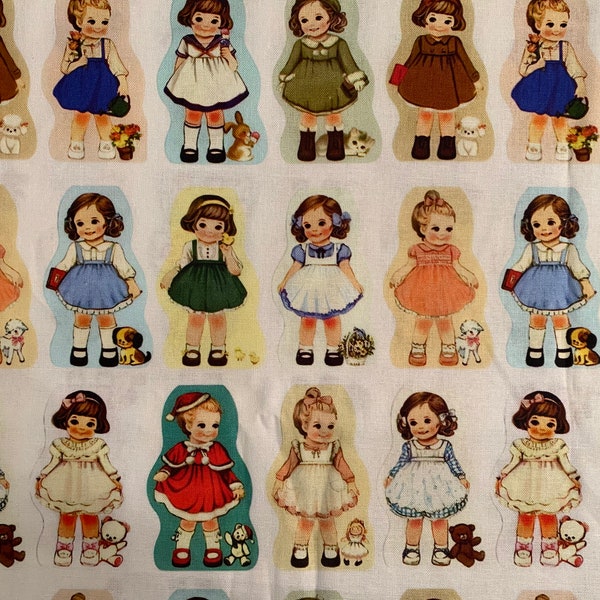 Vintage Paper Dolls - Etsy