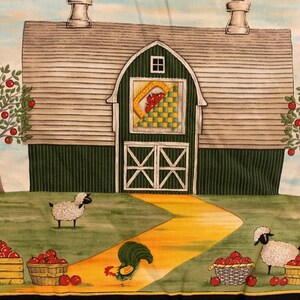 Vintage Barns Panel, Coming Home Fabric, Deb Strain Moda Fabrics Panel ...