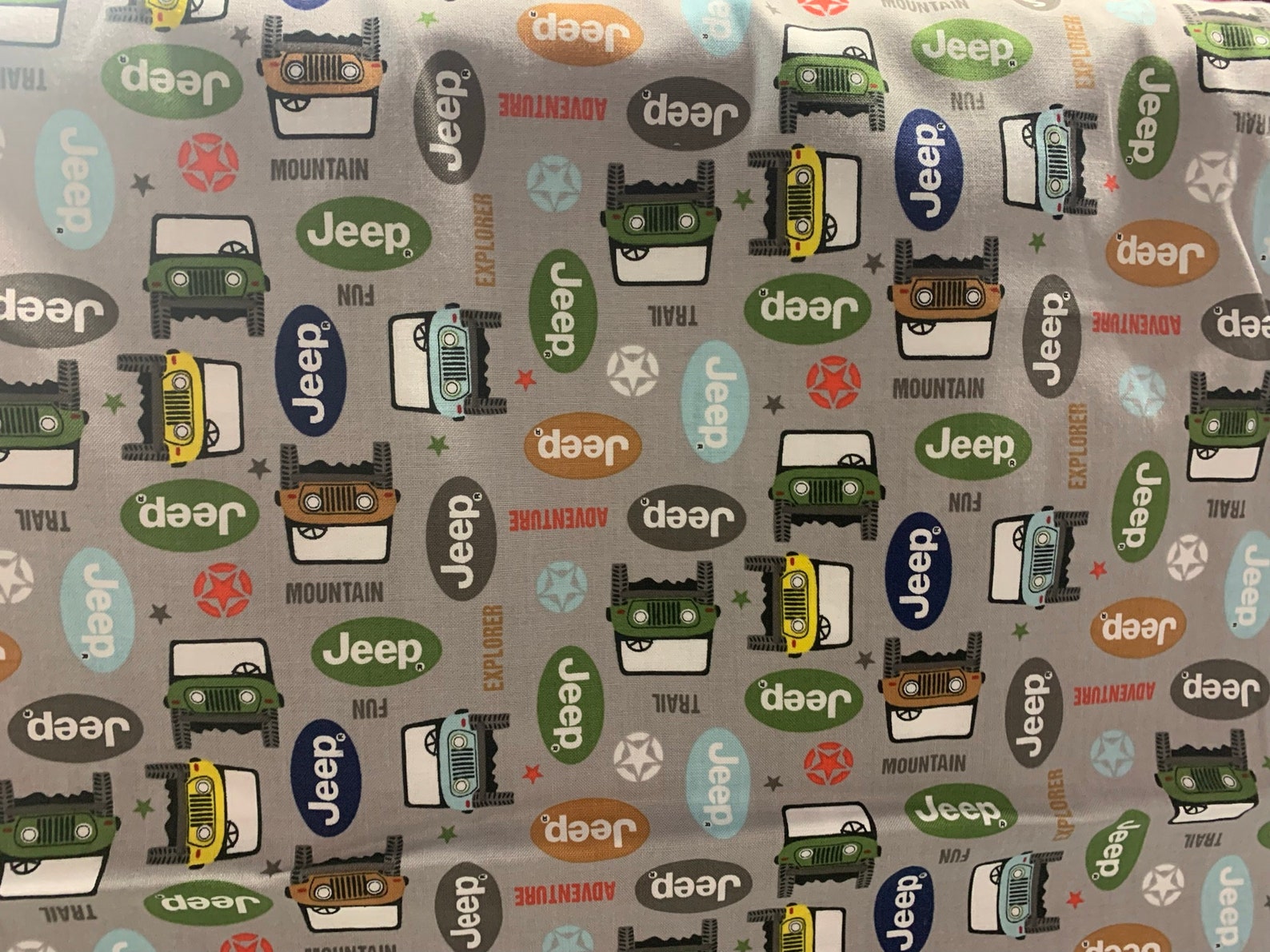 Jeep Licensed Jeep Car Automotive Cotton Fabric Riley Blake - Etsy