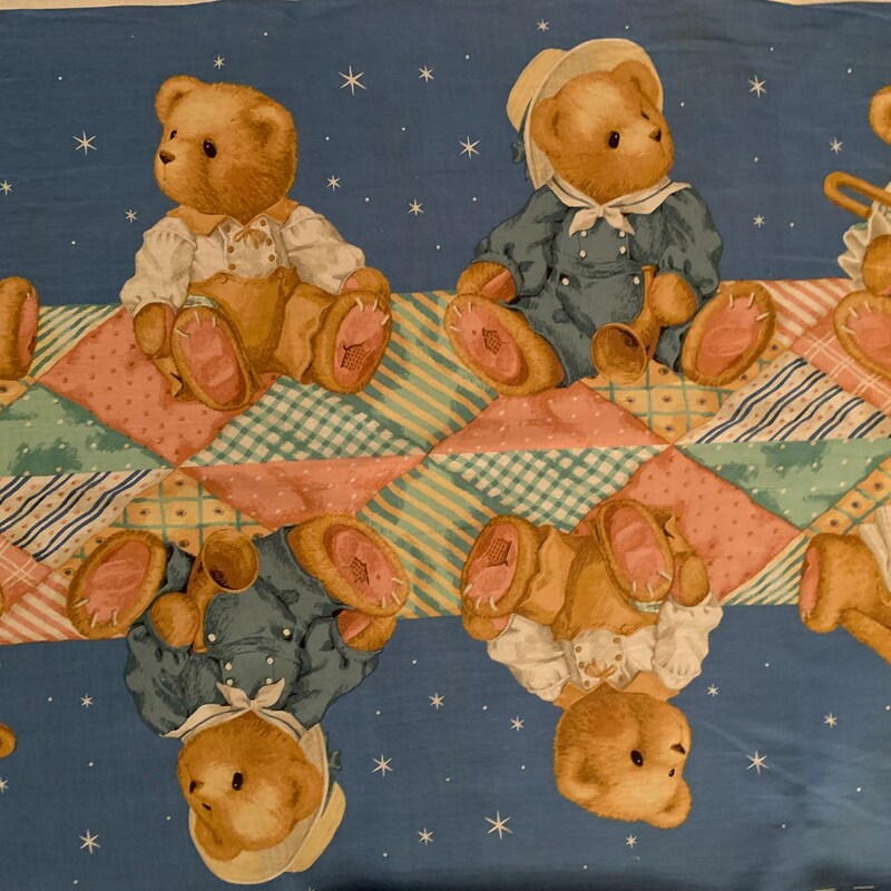 Teddy Bear Fabric - Etsy