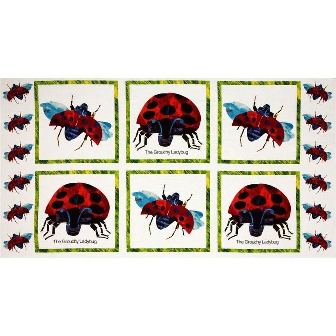 Grouchy Lady Bug Panel, the Very Hungry Caterpillar Classics, Eric ...