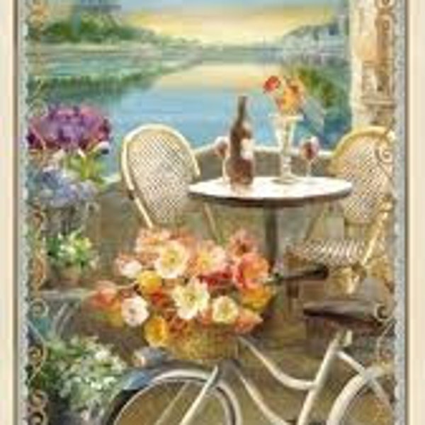 Paris Quilt Panel - Etsy