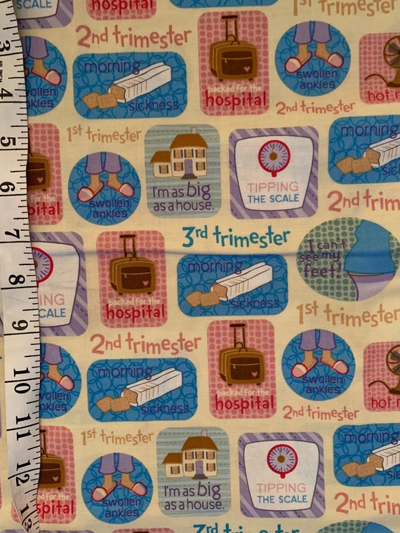 Maternity Fabric Pregnant Fabric Cotton Pregnancy Baby | Etsy
