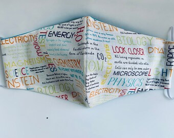 Biology Face Mask | Etsy