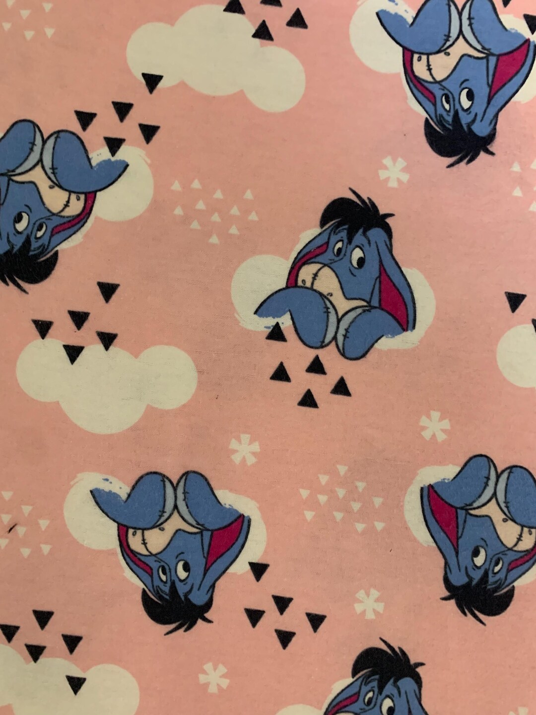 Classic Pooh, Winnie the Pool Eeyore Flannel Soft Cotton Fabric L ...