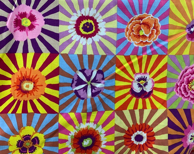 Sunburst Kaffe Fassett Collective Free Spirit Cotton Fabric by the 4 ...