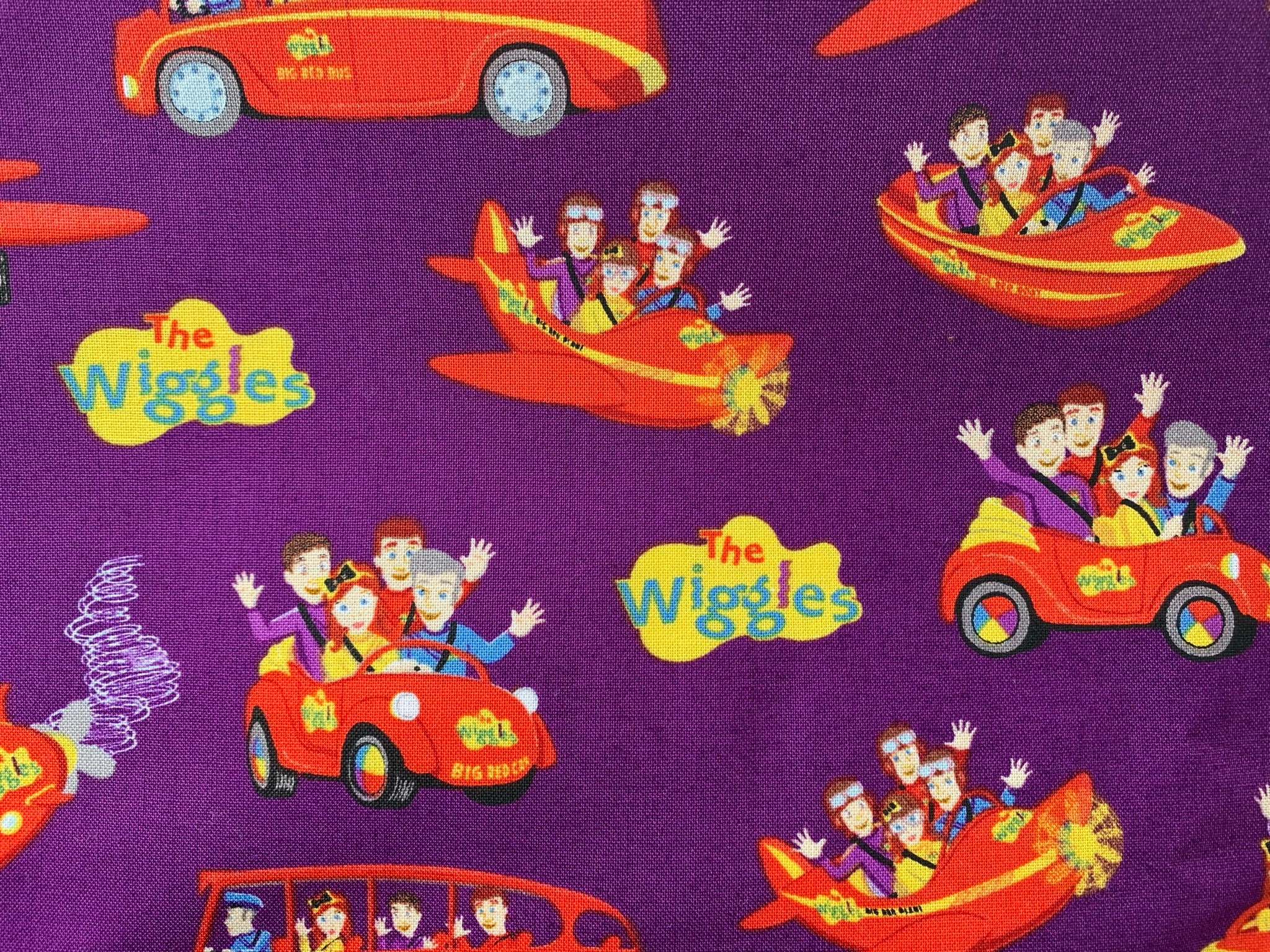 The Wiggles Wiggles Riley Blake Licensed Cotton Fabric the - Etsy