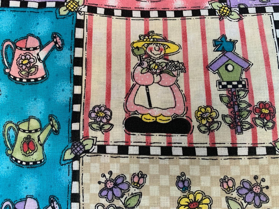 Whole Country Caboodle Fabric, Friendship Garden , Sweet Lady Gardens ...