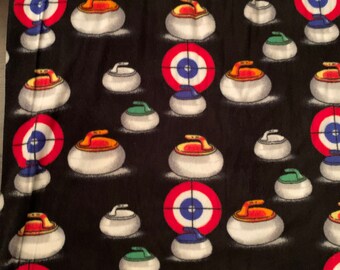 Curling Fabric | Etsy