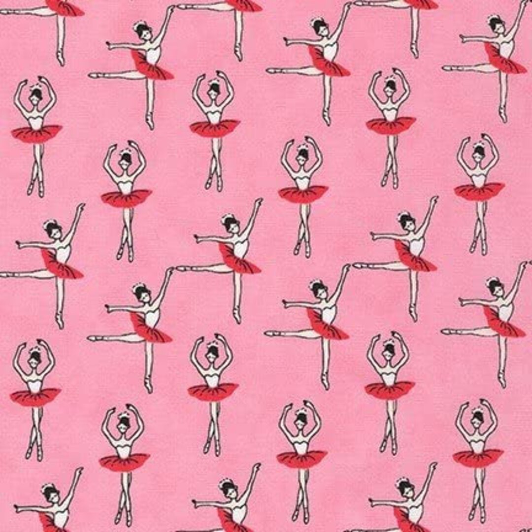 Ballet Cotton Fabric, Ballerina Fabric, Ballet Quilting Cotton, Last ...