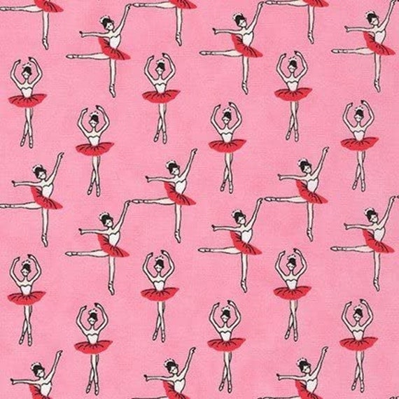 Ballet Cotton Fabric Ballerina Fabric Ballet Quilting | Etsy