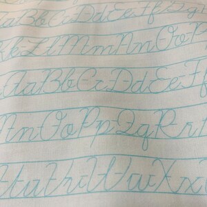 Handwriting Penmanship Lori Holt Cursive Writing Riley Blake Kids ...