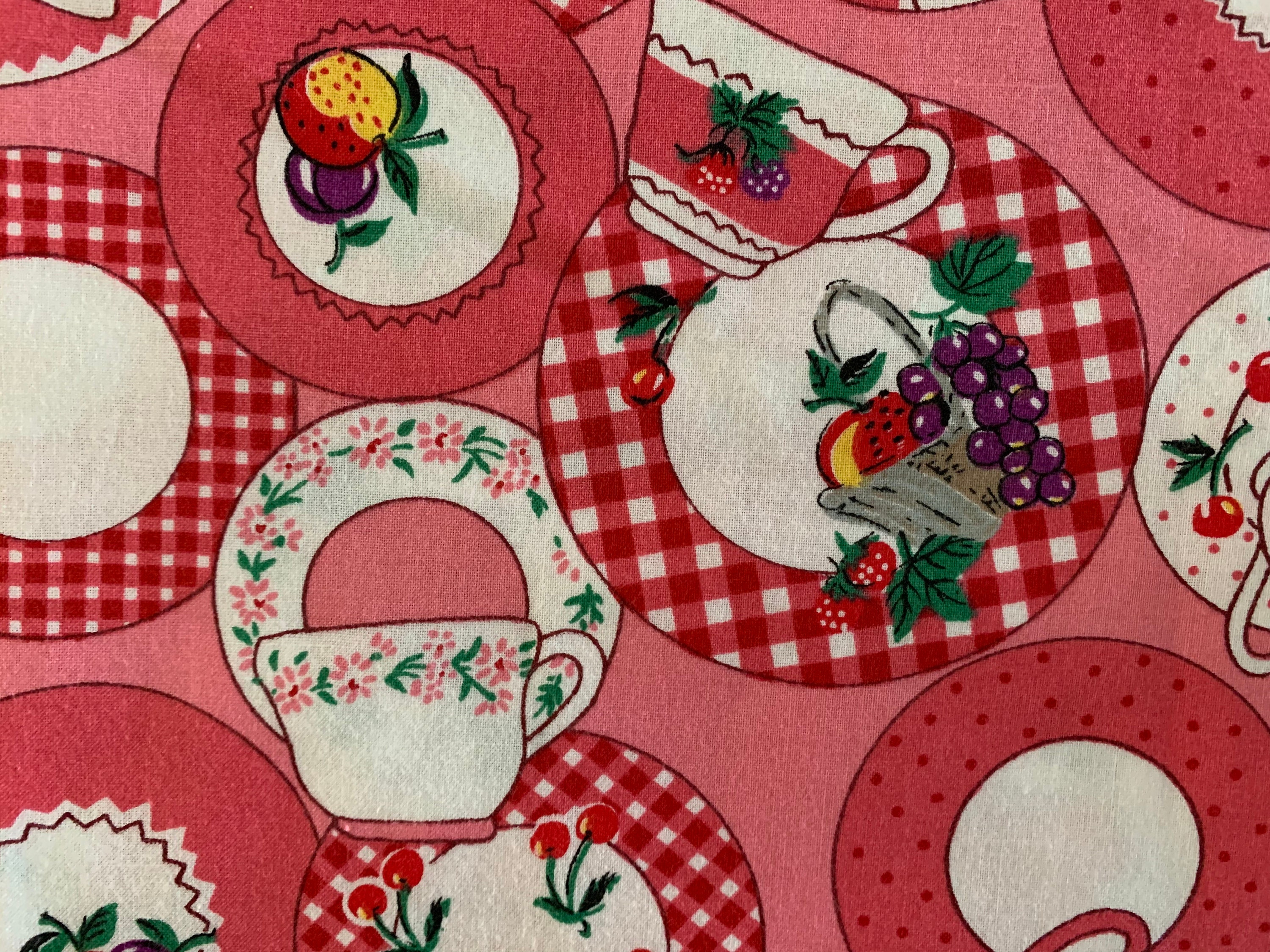 Retro Kitchen Fabric