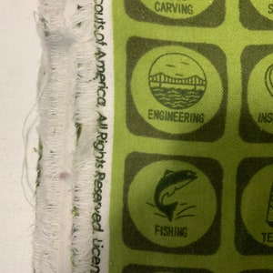 Boy Scouts of America, Scouting Fabric Flannel, Boy Scouts Badges ...