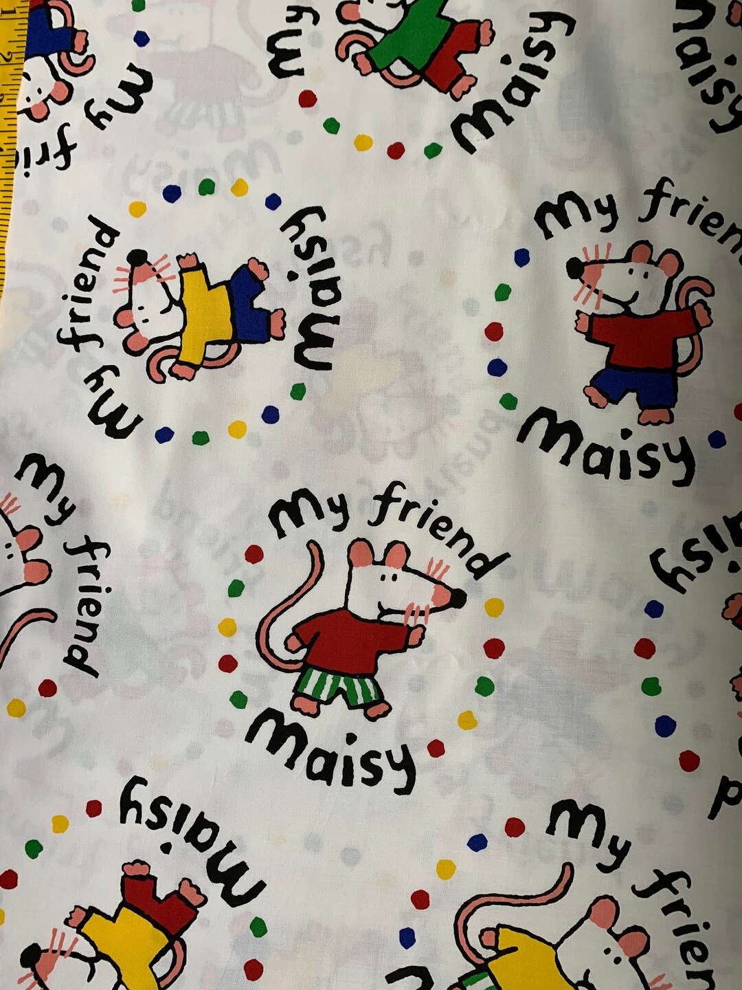 Maisy Mouse, My Friend Maisy Andover Fabrics, Lucy Cousins Maisy and ...