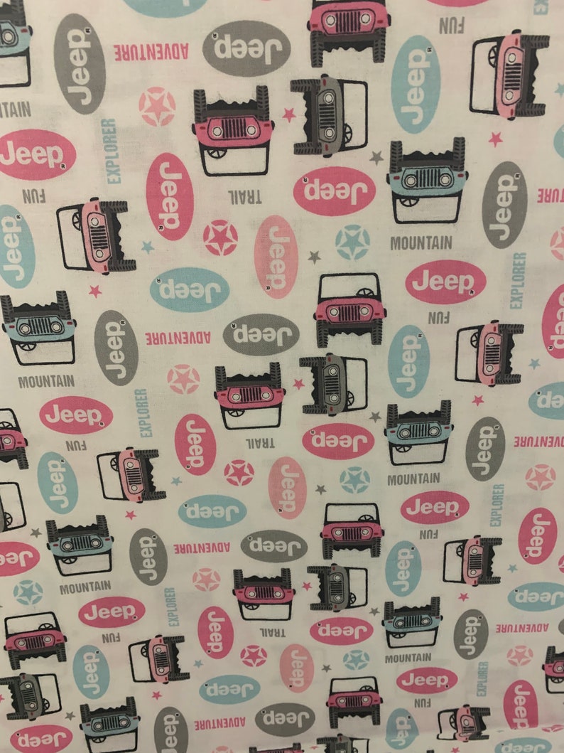 Jeep Licensed Jeep Car Automotive Cotton Fabric Riley Blake - Etsy