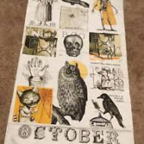 J. Wecker Frisch SEW SCARY Witch Main Panel 23 W X - Etsy