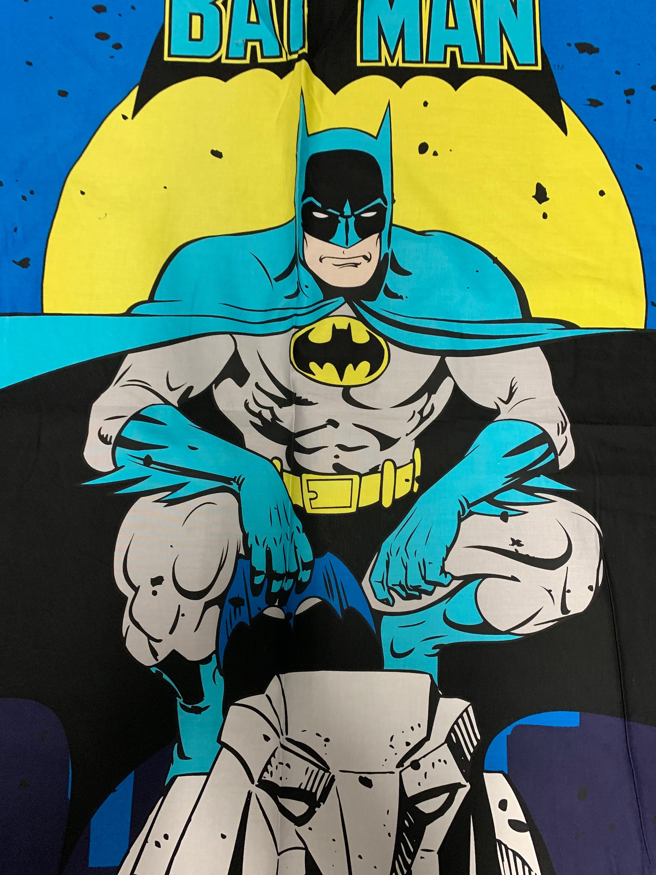 Batman Fabric Batman Panel DC Comics Full Yard Cotton Panel - Etsy