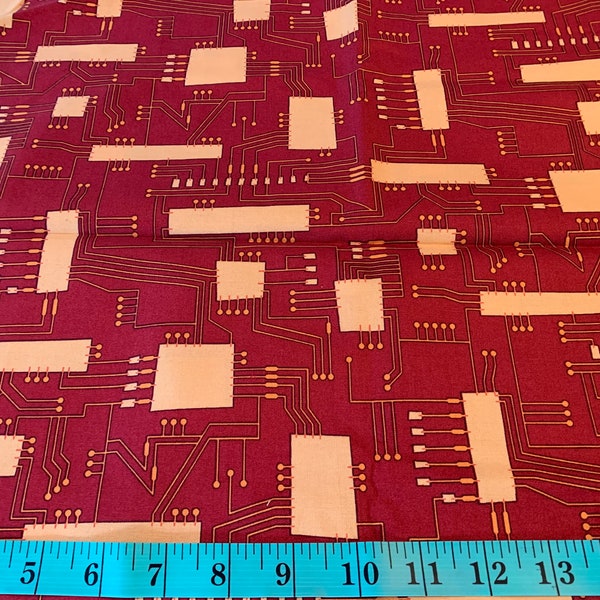 Computer Fabric - Etsy