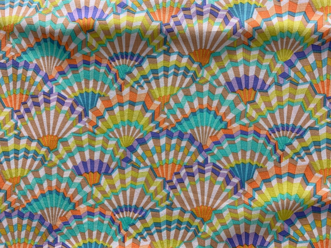 Paper Fans Kaffe Fassett Collective Free Spirit Cotton Fabric by the ...