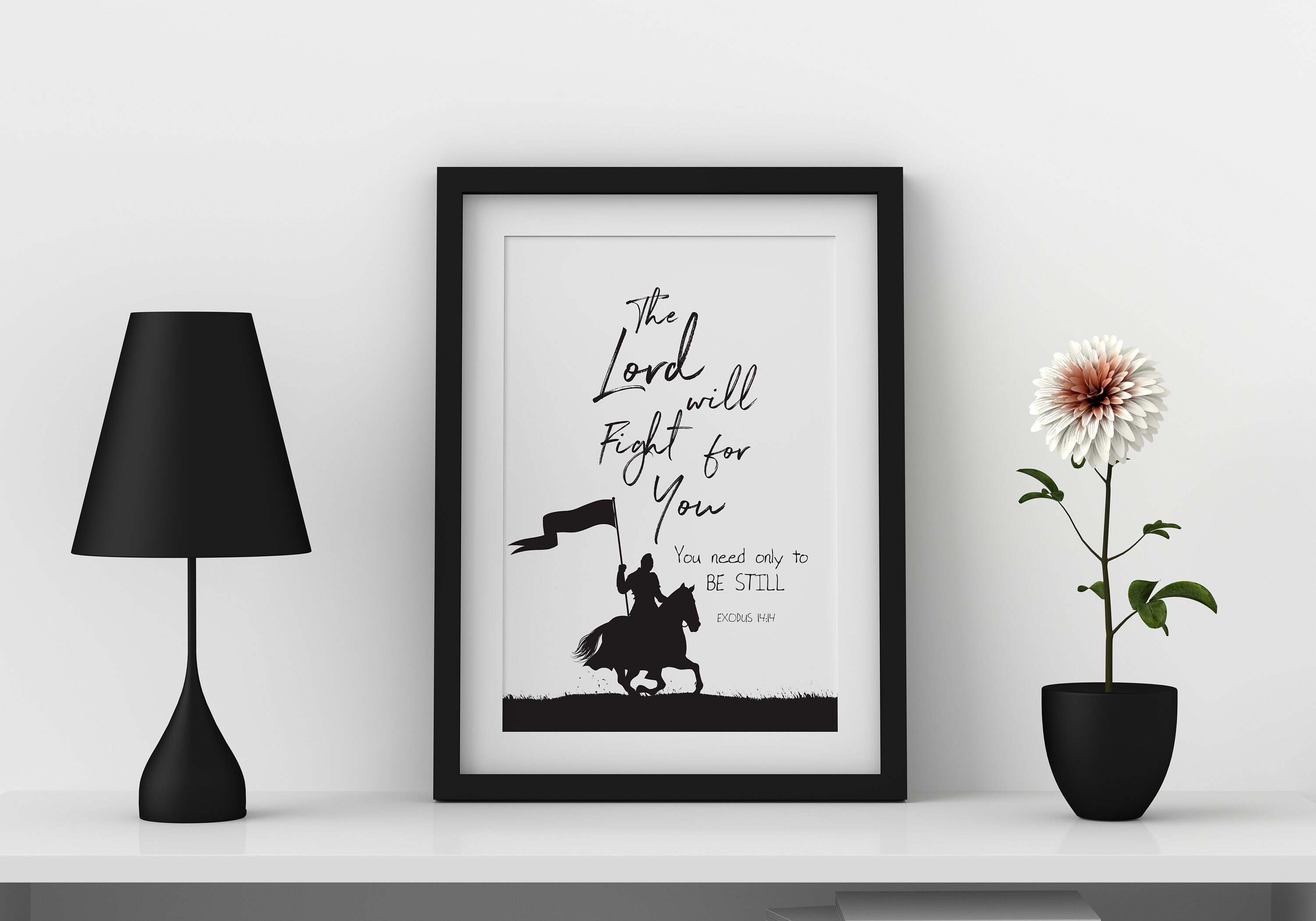 Exodus 14:14 Svg Be Still Bible Verse Svg Motivation Svg | Etsy